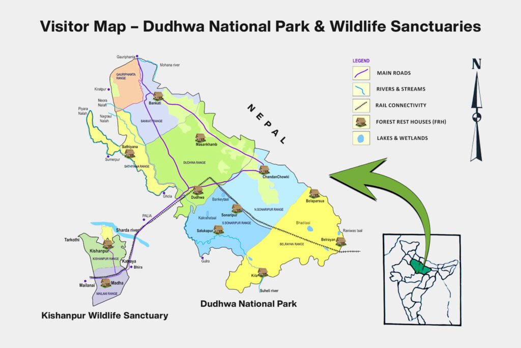 Dudhwa National Park – Jeep Safari, Tour Packages & Resorts